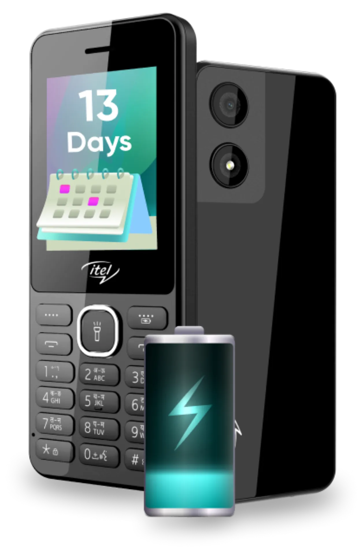 Powerful 2000mAh Battery